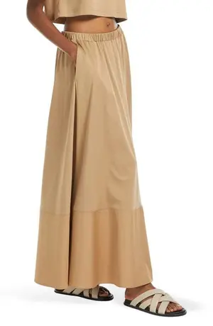 MM BY MAX MARA Mm Roal Modal Blend Maxi Skirt