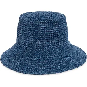 NORDSTROM Nordstrom Packable Straw Bucket Hat