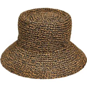 Nordstrom Nordstrom Packable Straw Bucket Hat Chocolate