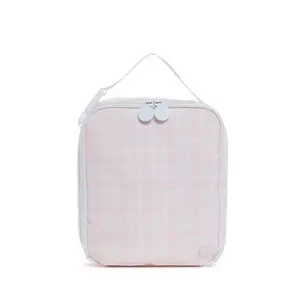 TRVL DESIGN Pimlico Plaid Lunch Bag - Plaid Pink
