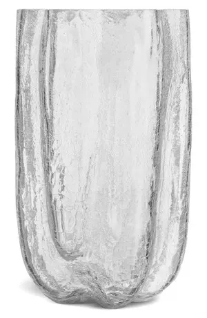 KOSTA BODA Crackle Extralarge Vase Clear