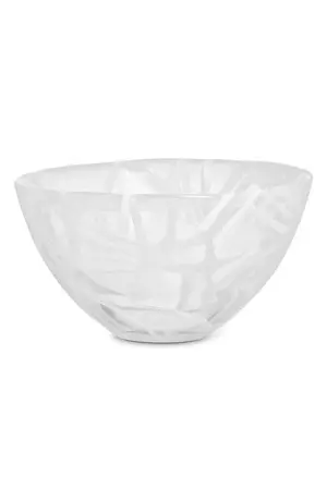 KOSTA BODA Contrast Small Bowl - White