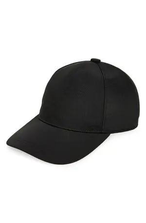 Nordstrom Nylon Baseball Cap - Black