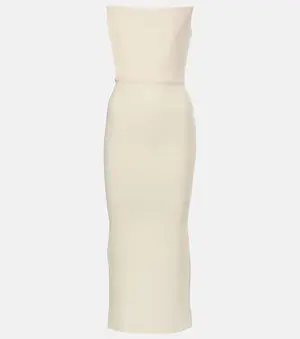 Alex Perry Crêpe Midi Dress