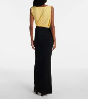 Jacquemus Peplo Maxi Skirt