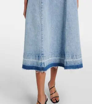 Simkhai Clarissa Denim Midi Dress