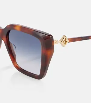 Fendi Ff Diamonds Cat-eye Sunglasses