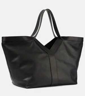 Saint Laurent Y Leather Tote Bag - Black