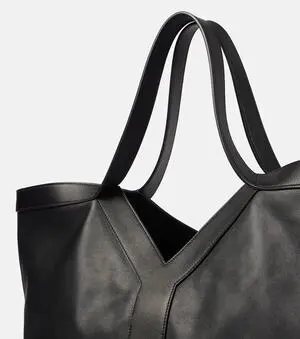 Saint Laurent Y Leather Tote Bag - Black