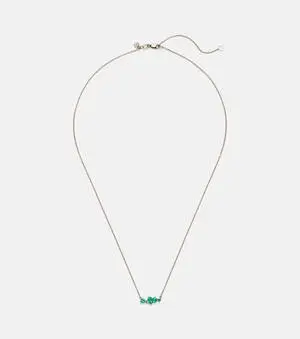 SYDNEY EVAN 14kt Yellow Emerald Necklace - Gold