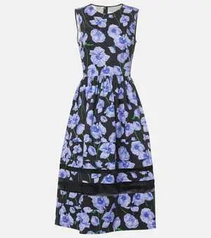 Carolina Herrera Pleated Day Dresses For Women