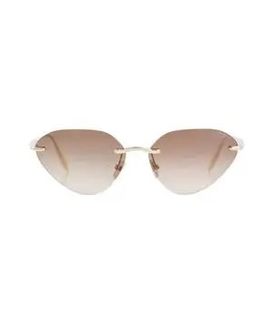 BVLGARI Serpenti Cat-eye Sunglasses - Brown