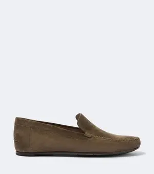 Manolo Blahnik Alder Suede Loafers - Green