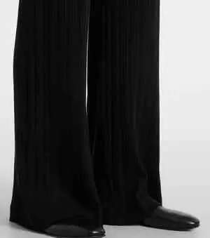 Velvet By Graham & Spencer Alemi Pointelle Straight Pants