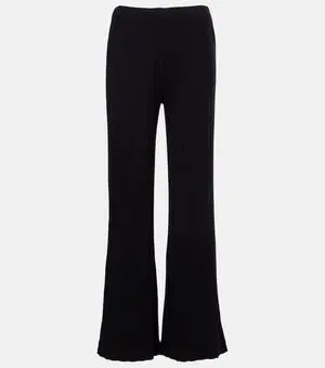 Velvet By Graham & Spencer Alemi Pointelle Straight Pants