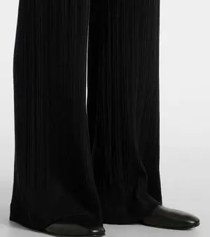 Velvet By Graham & Spencer Alemi Pointelle Straight Pants