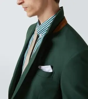 Dunhill Bourdon Cotton Blazer