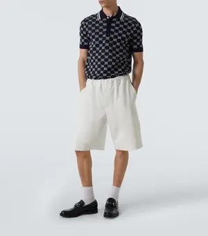 Gucci Cotton Polo Shirt - Blue