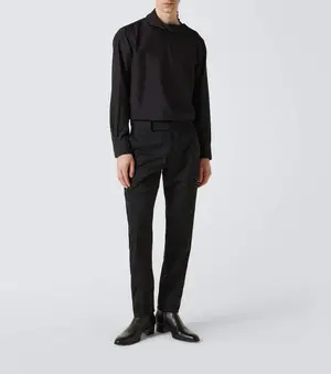 TOM FORD Silk Turtleneck Top