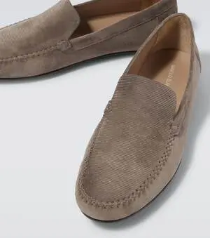 Manolo Blahnik Alder Suede Loafers