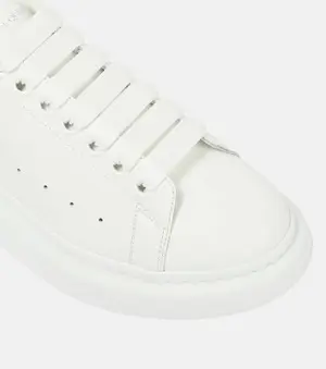 Alexander McQueen Oversized Leather Sneakers
