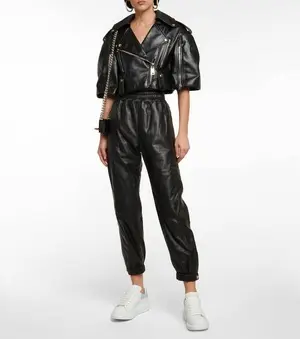 Alexander McQueen Oversized Leather Sneakers