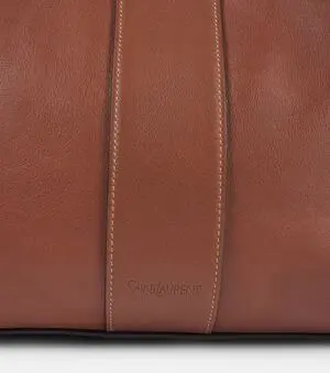 Saint Laurent Y Leather Tote Bag - Brown