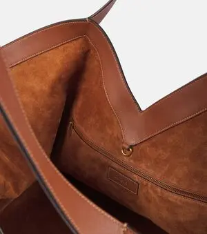 Saint Laurent Y Leather Tote Bag - Brown
