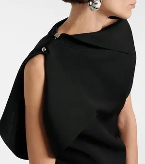 Jacquemus Asymmetric Minidress