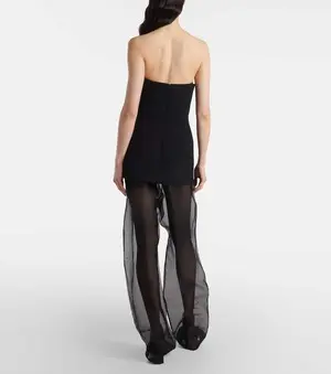 Khaite Ayla Crepe Corset