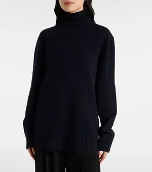 TOTEME Cashmere Turtleneck Sweater - Blue