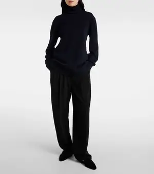 TOTEME Cashmere Turtleneck Sweater - Blue