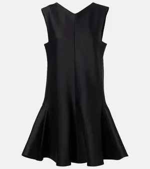 Khaite Mel Crepe Minidress