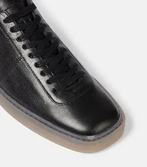 LEMAIRE Linoleum Leather Low-top Sneakers