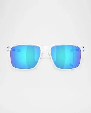 Oakley Oakley Rectangular Sunglasses Sapphire