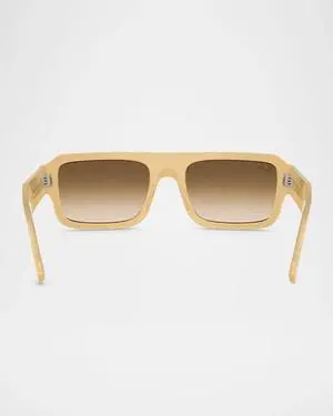 Ray-ban Rectangular Sunglasses - Beige