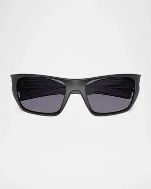 Oakley Rectangular Sunglasses - Matte Black
