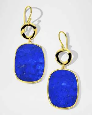 Ippolita Ippolita 18k Gold Rock Candy Drop Earrings Lapis