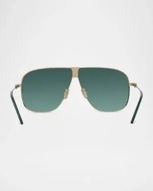 Givenchy Gv Speed Aviator Sunglasses - Srgldgrng