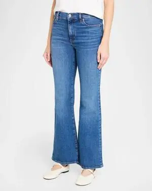 FRAME The Icon Flare Jeans - Provence