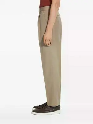 Zegna Cotton-wool Trousers