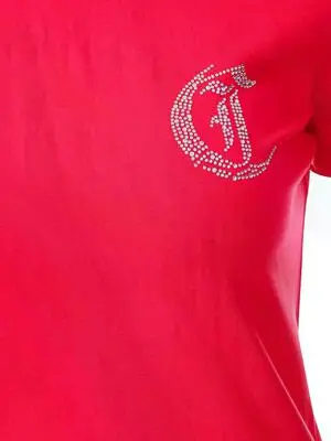 Just Cavalli Logo T-shirt - Pink