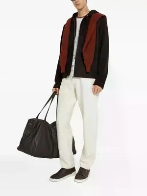 Zegna Secondskin Wool Hoodie