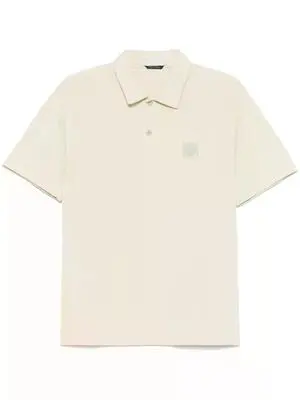 Stone Island Compass-motif Polo Shirt - Neutrals