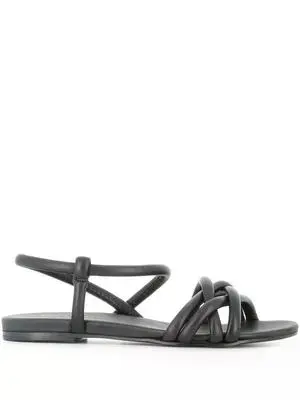 DEL CARLO Strappy Flat Sandals