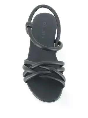 DEL CARLO Strappy Flat Sandals