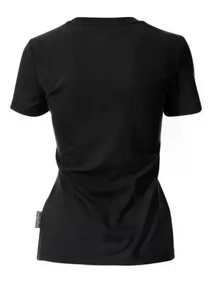 Just Cavalli Logo-embellished T-shirt - Black