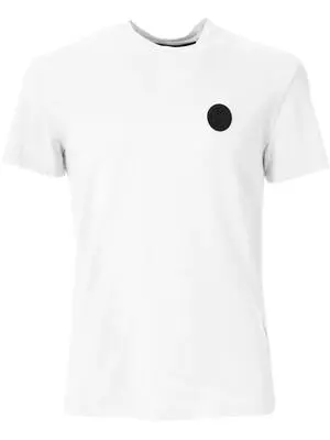 Just Cavalli Logo-appliqué T-shirt - White