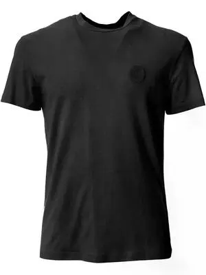Just Cavalli Logo-appliqué T-shirt - Black