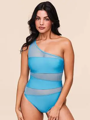 Victoria's Secret Victoria's Secret Adore Me Kimora One-Piece Swimsuit Blue